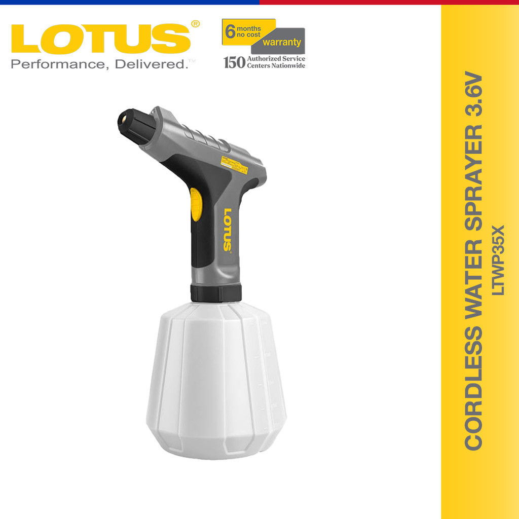 Lotus Water Sprayer 3.6V LTWP35X | Shopee Philippines