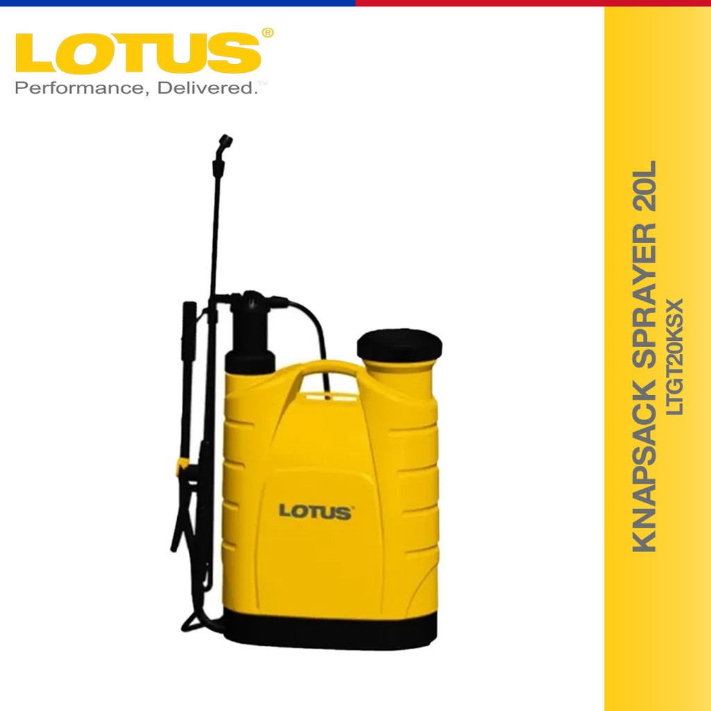 Lotus Knapsack Sprayer 20L LTGT20KSX - Lawn & Garden | Shopee Philippines