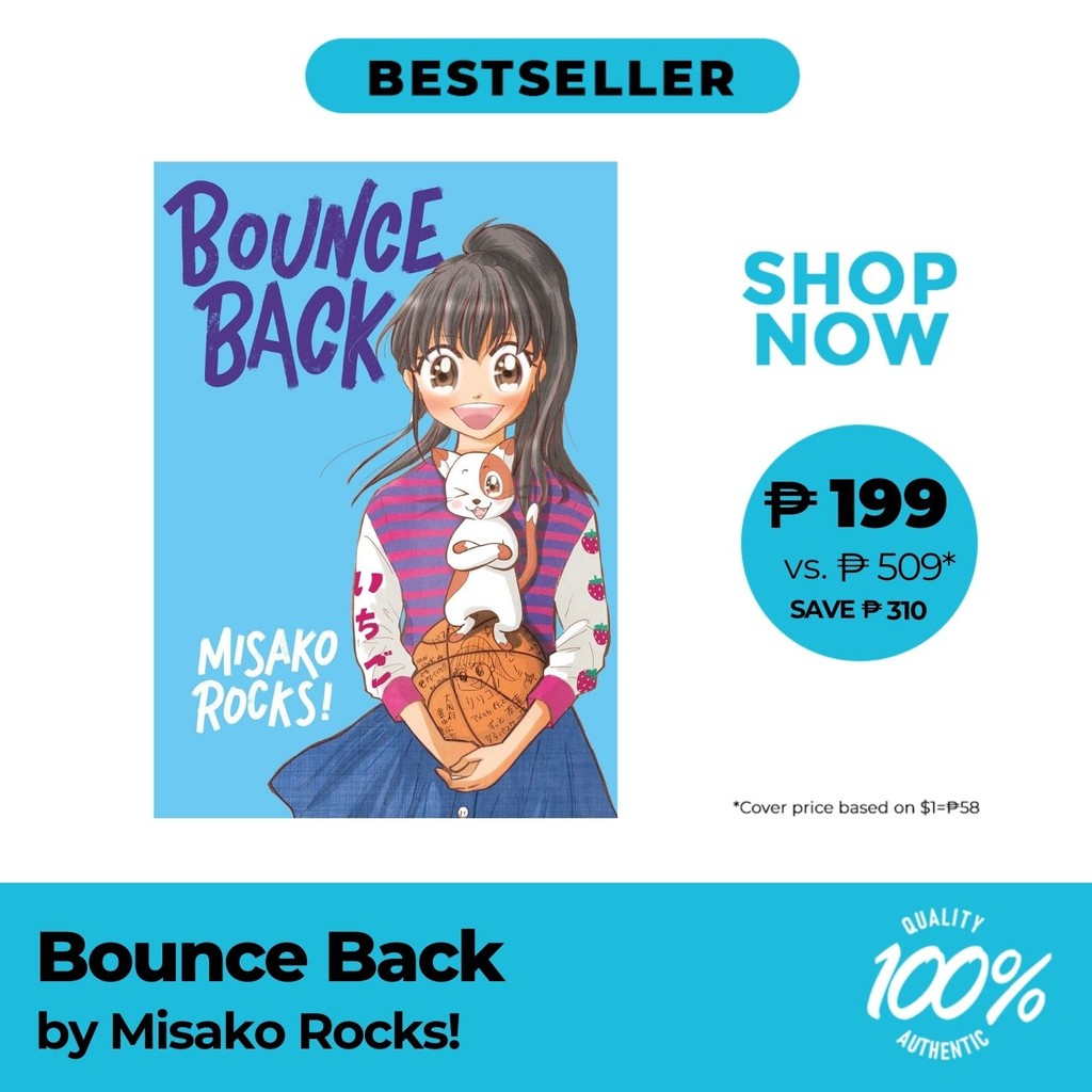 Bounce Back by Misako Rocks! - Trade Paperback - Teens Fiction | Shopee ...