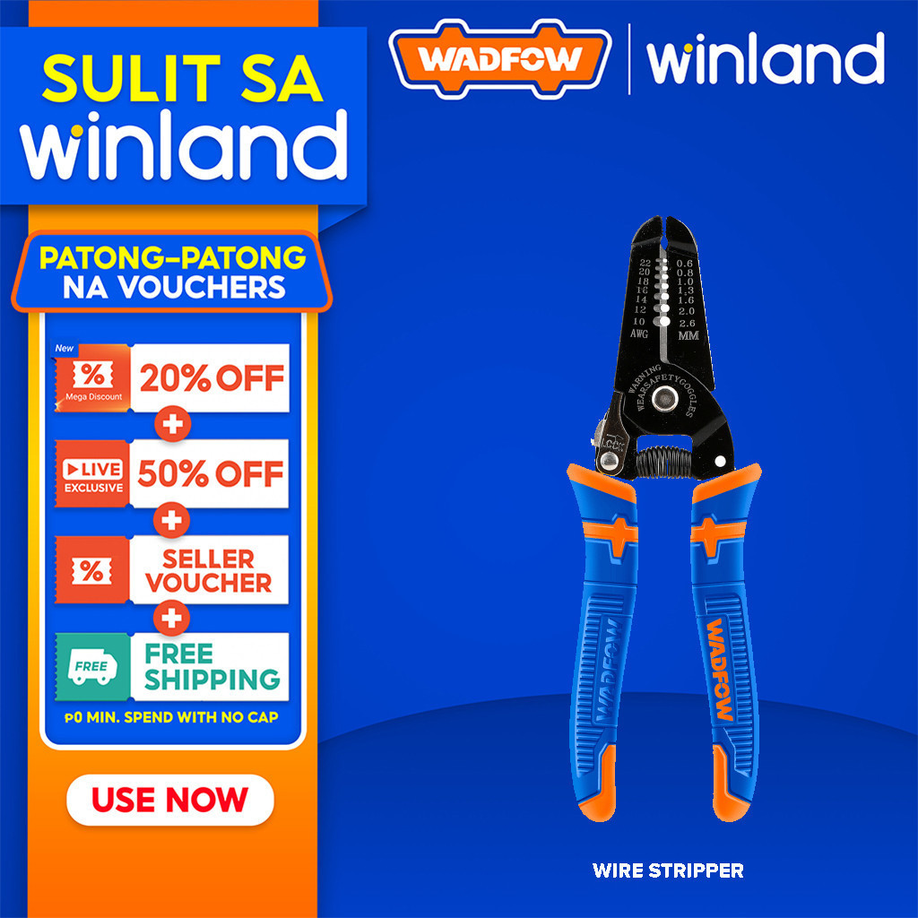 Wadfow by Winland Wire Stripper 7"/180mm With Sharp Edge For Cutting ...