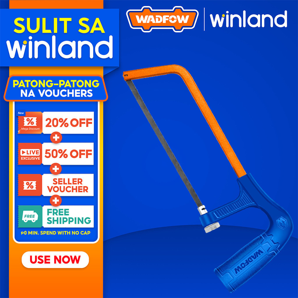 Wadfow by Winland Mini Hacksaw Frame Lagari With Blade 6"/150Mm WHF2103 ...