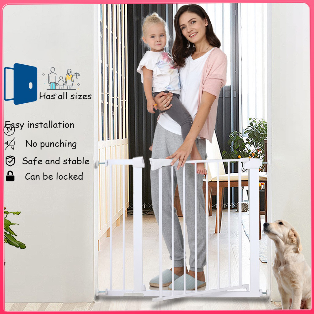 Baby Safety Gate Fence Guard For Baby, Child, Stairs, Dogs, Cat, Pets ...