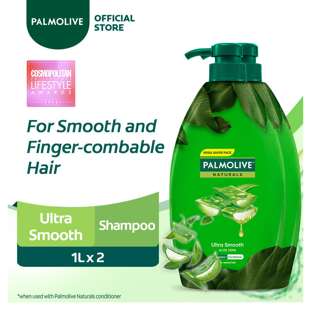 Palmolive Naturals Ultra Smooth Shampoo - with Aloe Vera, for Normal ...