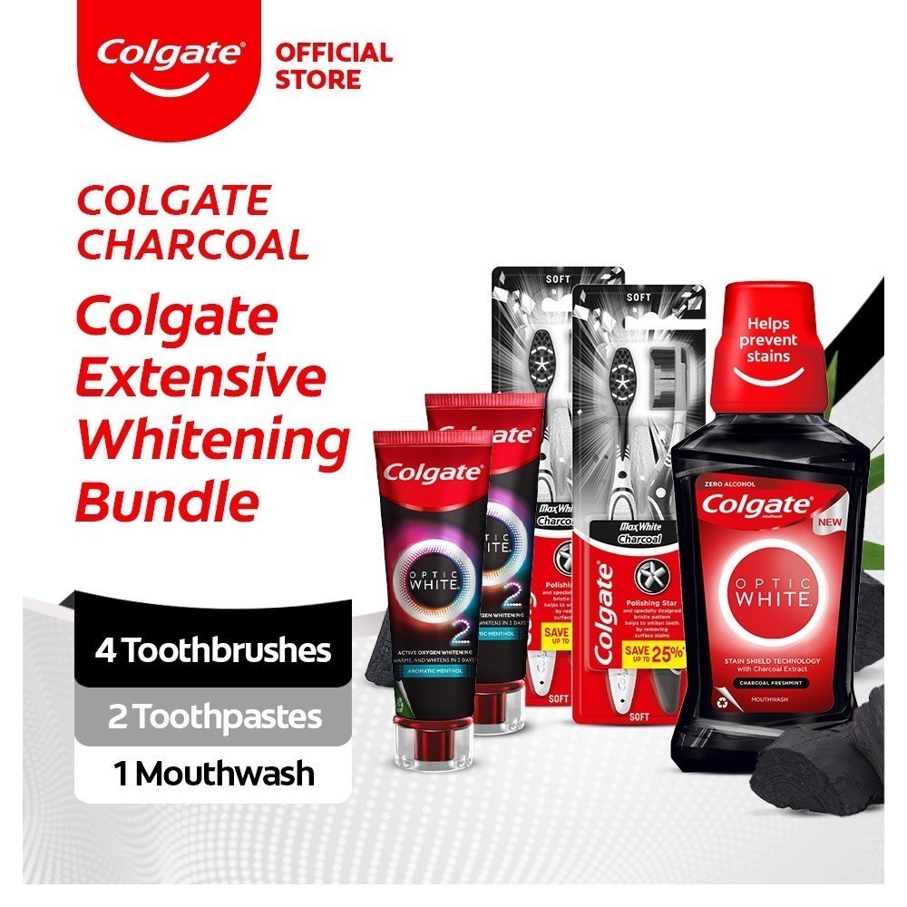 Colgate Extensive Whitening Bundle | Shopee Philippines
