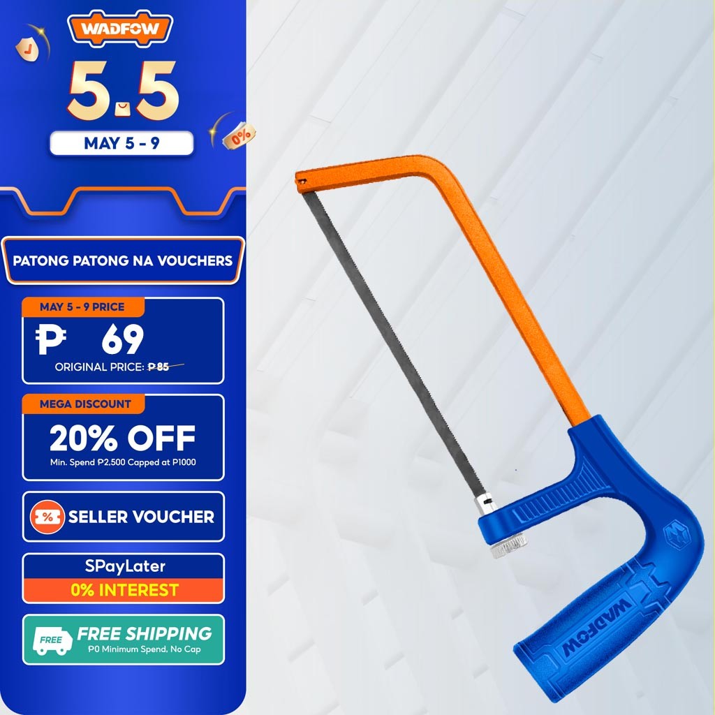 Wadfow Mini Hacksaw Frame Lagari With Blade 6"/150Mm | Shopee Philippines