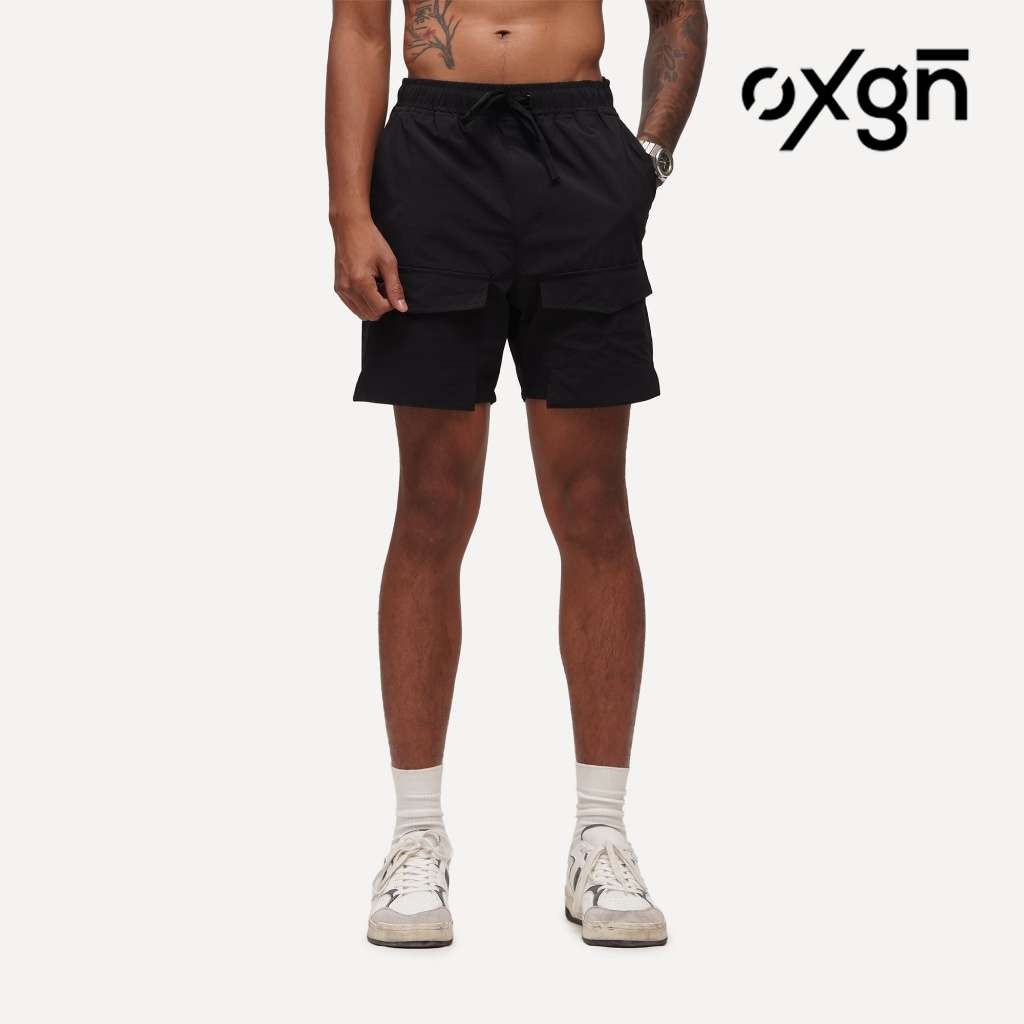 OXGN Cargo Shorts For Men (Black) | Shopee Philippines