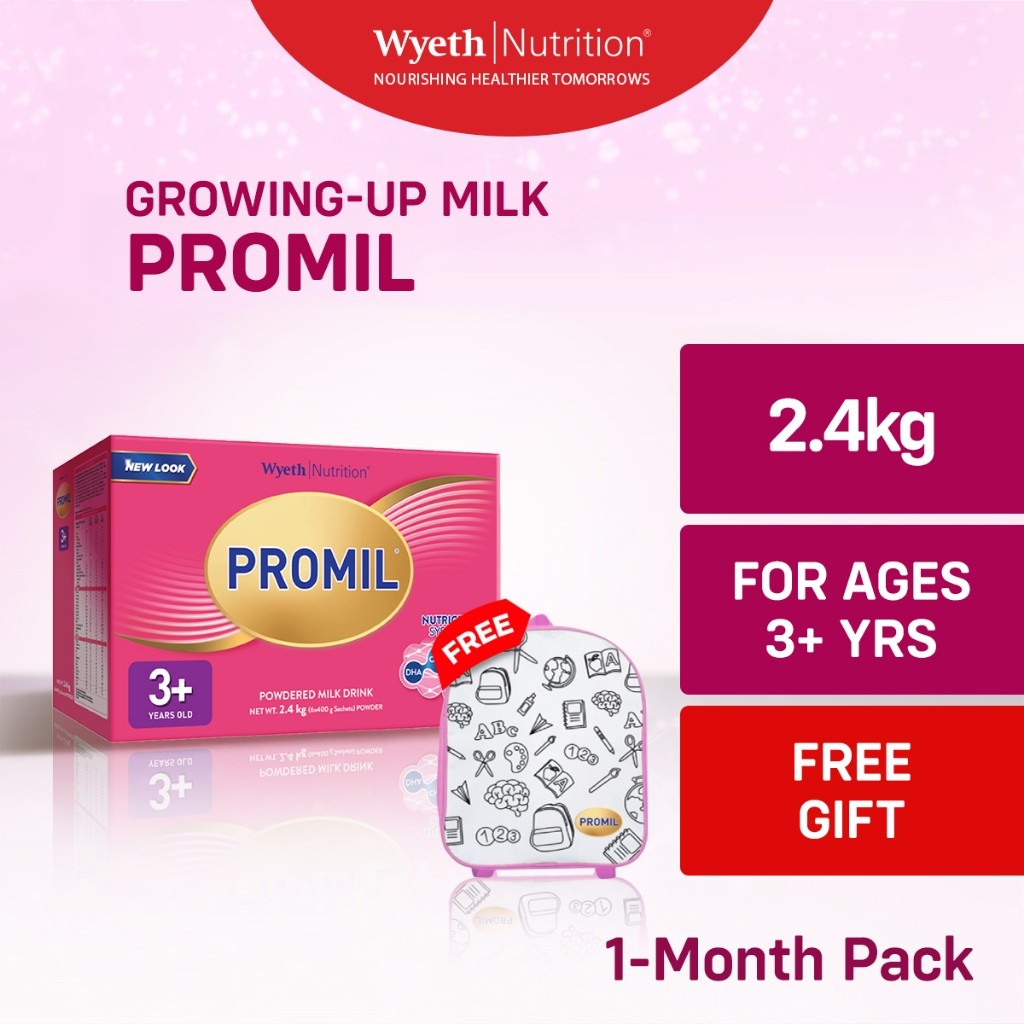 PROMIL FOUR Powdered Milk Drink for Over 3 Years Old 2.4kg | Shopee ...