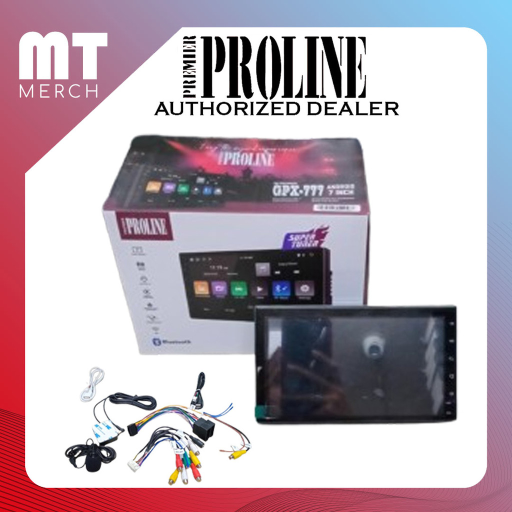 Proline (GPX-777) DOUBLE DIN 7.1" Display Car Stereo Multimedia Android ...