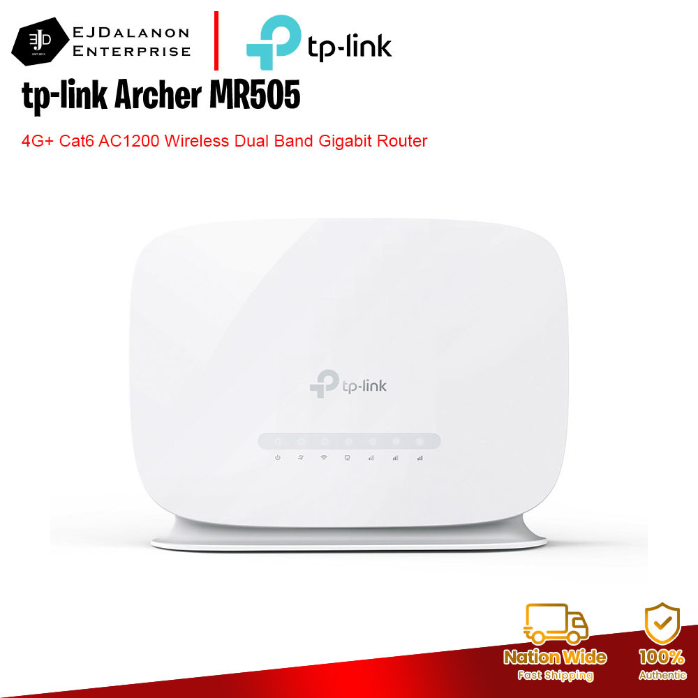 tp-link Archer MR505 4G+ Cat6 AC1200 Wireless Dual Band Gigabit Router ...