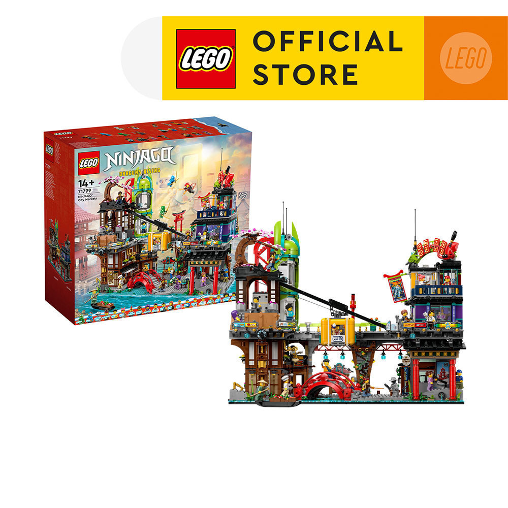 LEGO® D2C Ninjago 71799 Ninjago® City Markets, Age 14+, Building Blocks ...