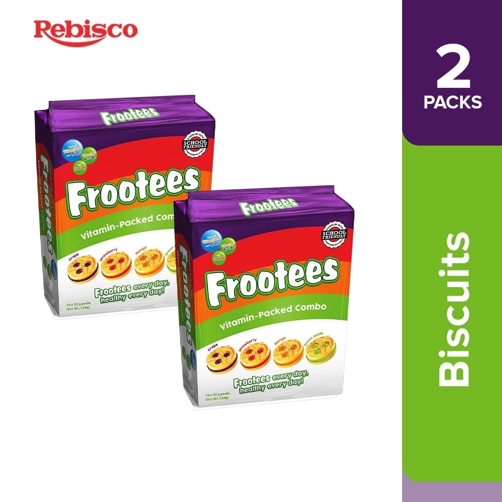 Frootees Combo Cookie Sandwich 32g x 10pcs (Set of 2) | Shopee Philippines
