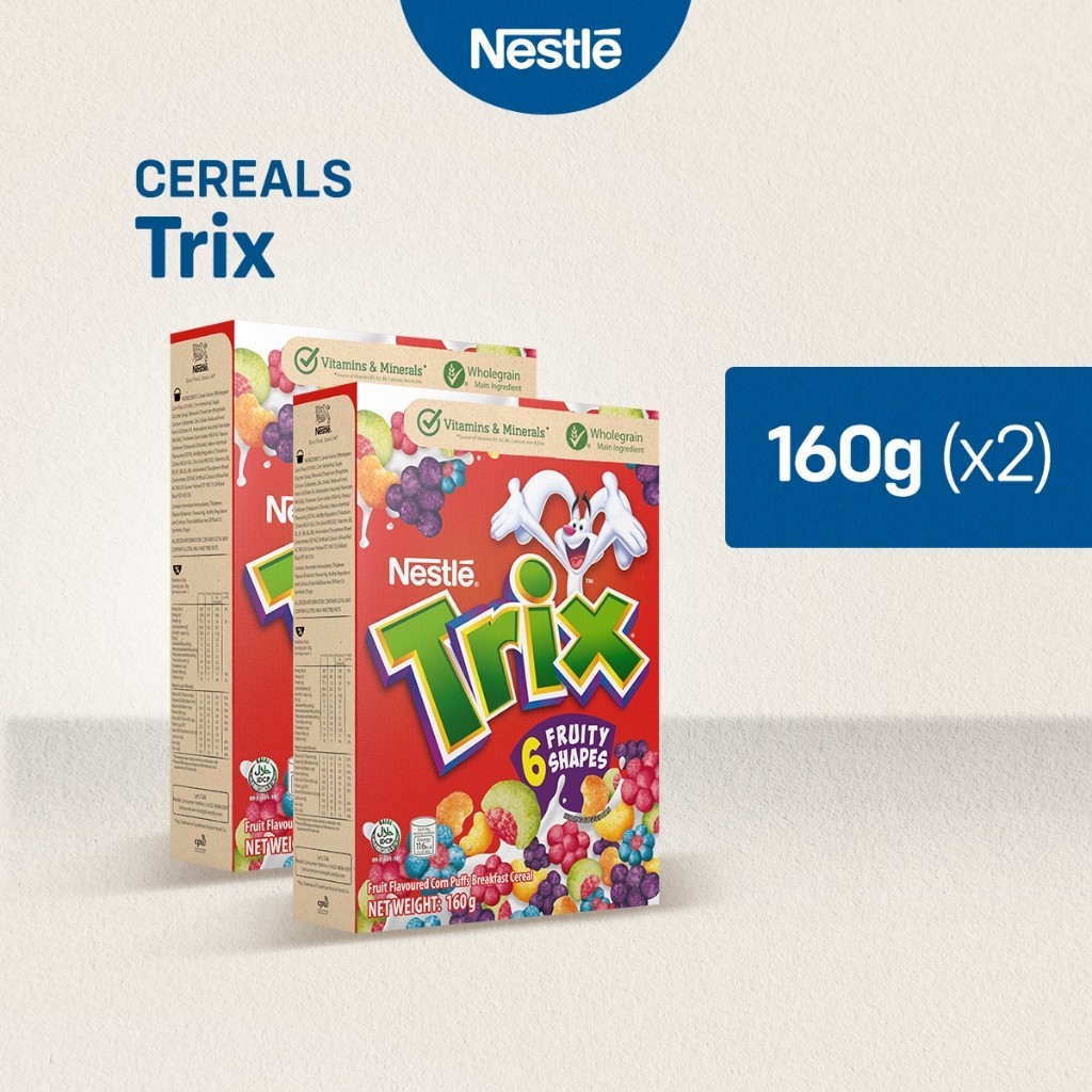 Trix Breakfast Cereal 160g - Pack of 2 | Shopee Philippines