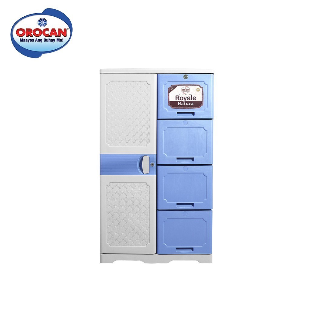 Orocan Royale Natura Closet & Drawer With Key | Drawer Cabinet with key ...