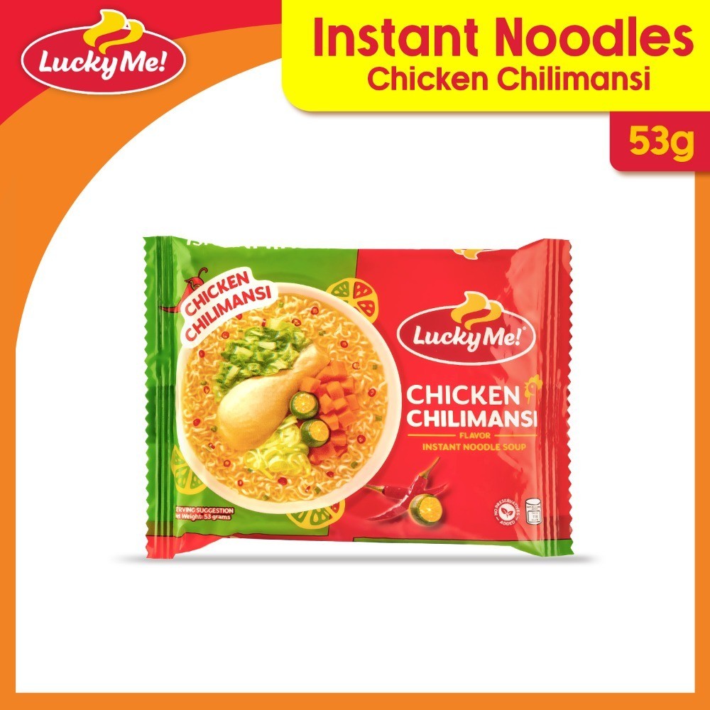 Lucky Me! Instant Mami Chicken Chilimansi 53g | Shopee Philippines
