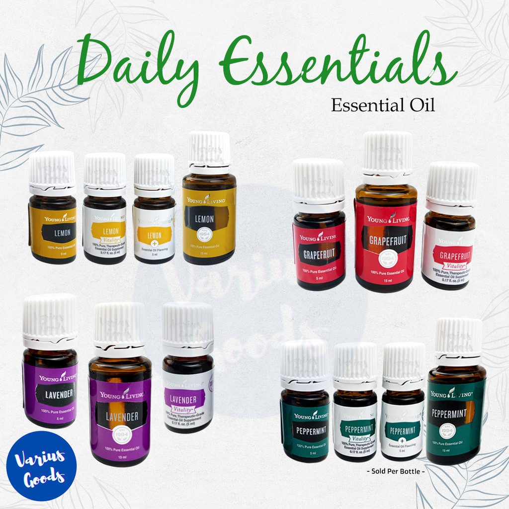 Young Living Lemon Essential Oil Young Living Lavender Essential Oil