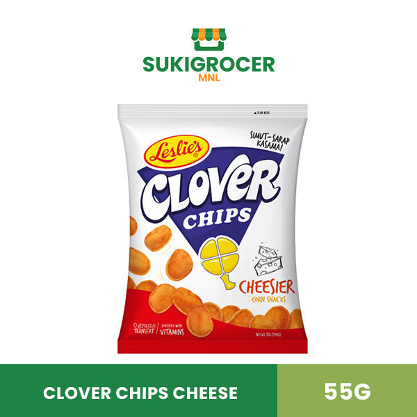 Clover Chips Cheese 55G | Shopee Philippines