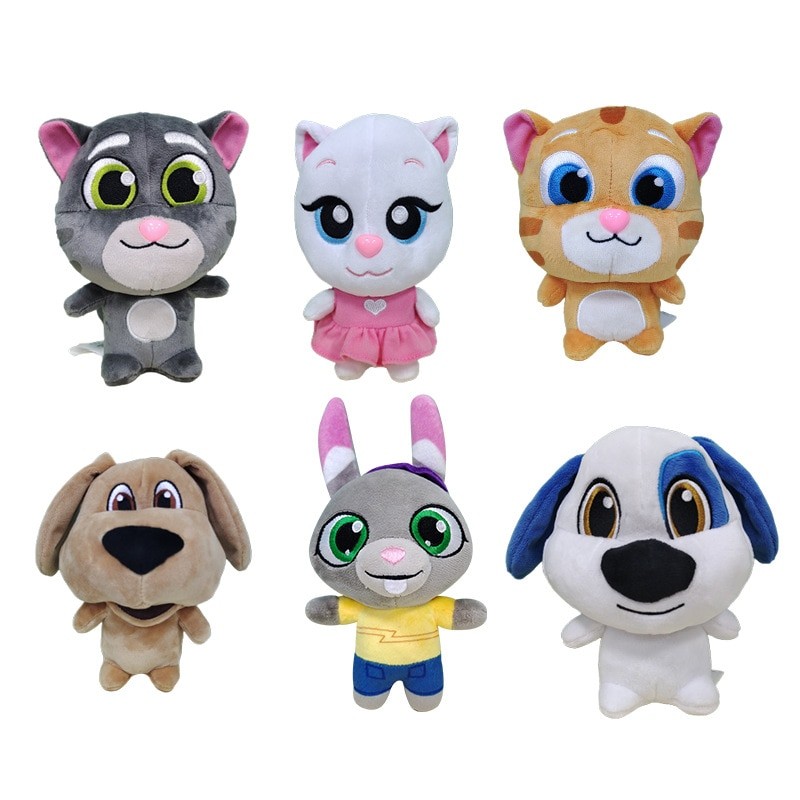 15cm Can't Talk Version Talking Tom And Friends Plush Toys Doll Kawaii ...