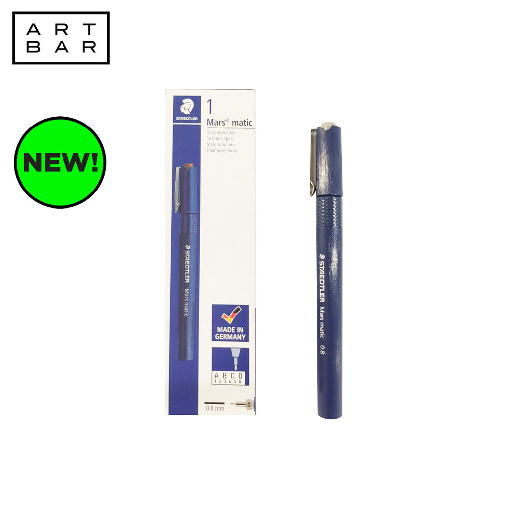 Staedtler Technical Pen 700 08 0.8Mm Mars Matic - Art Bar PH | Shopee ...