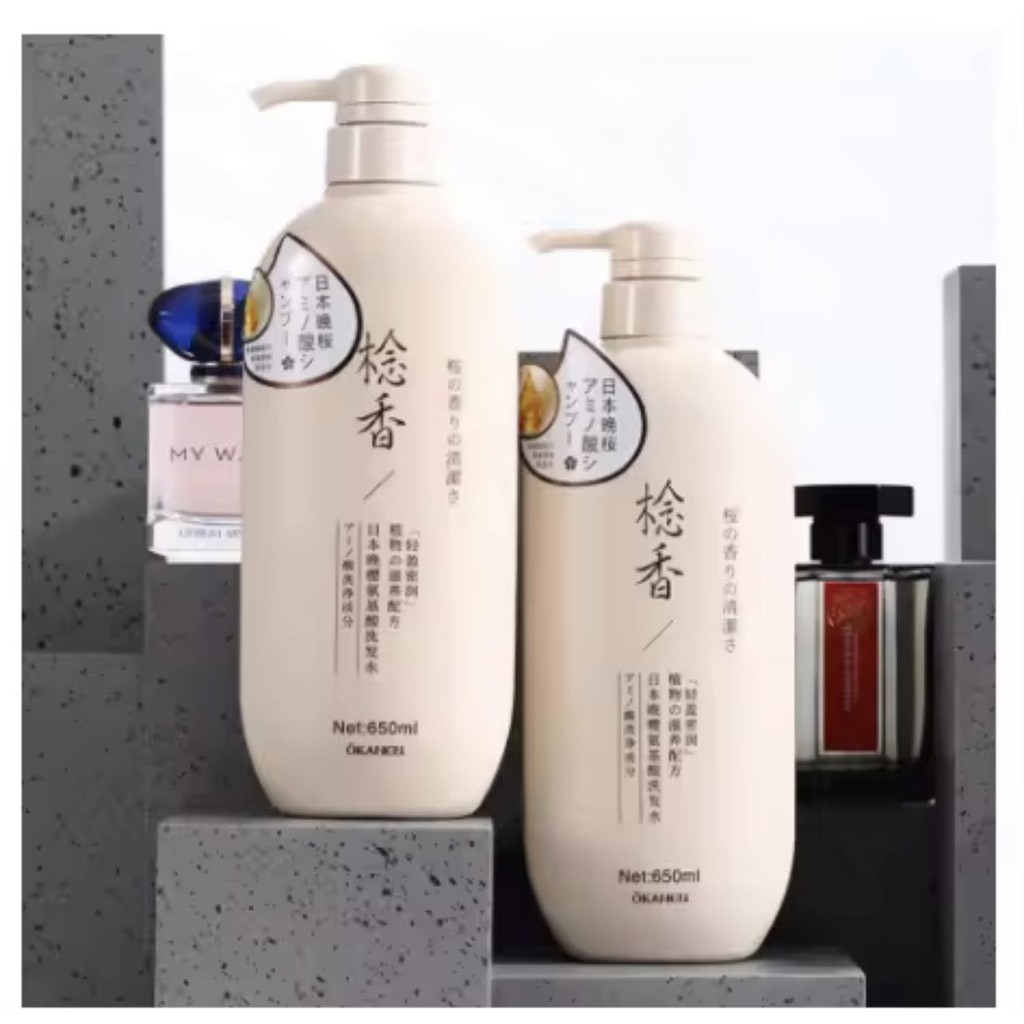 ORIGINAL BIG LIFUSHA SAKURA JAPANESE SHAMPOO 650ml | Shopee Philippines