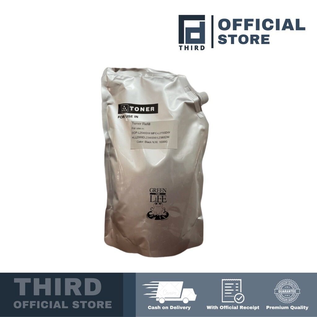 Brother Toner Powder Refill 1kg for DCP L2540 L2540DW L2550 L5900 ...