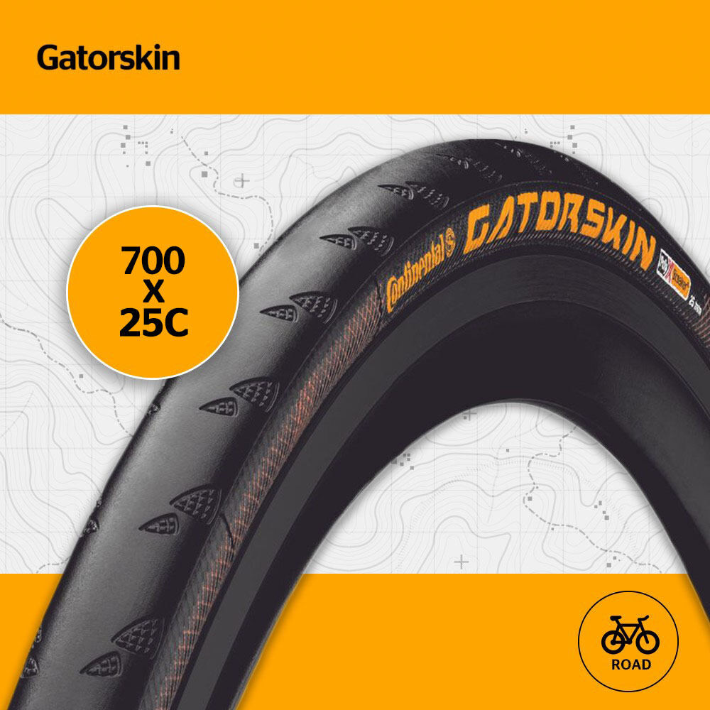 Continental Gatorskin Black/Black Foldable Clincher Tire | Shopee Philippines