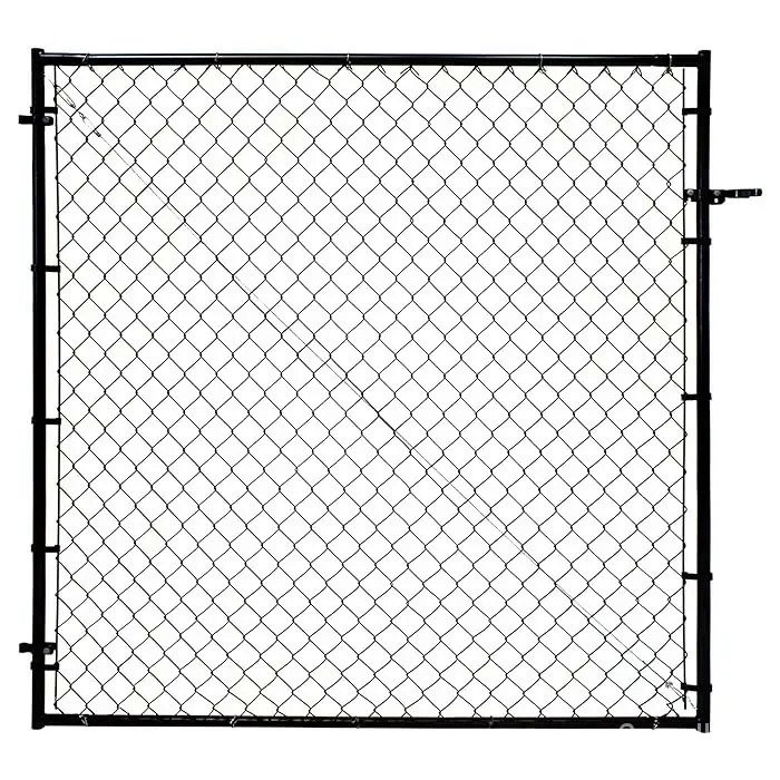 Wholesale PVC coated chain link fence panel 6ft 7ft 8ft galvanized diamond cyclone wire fencing ...