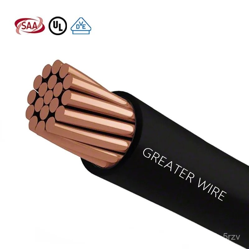 UL 350 400 500 600 750 MCM Single Copper Conductor Electric Cables XHHW ...