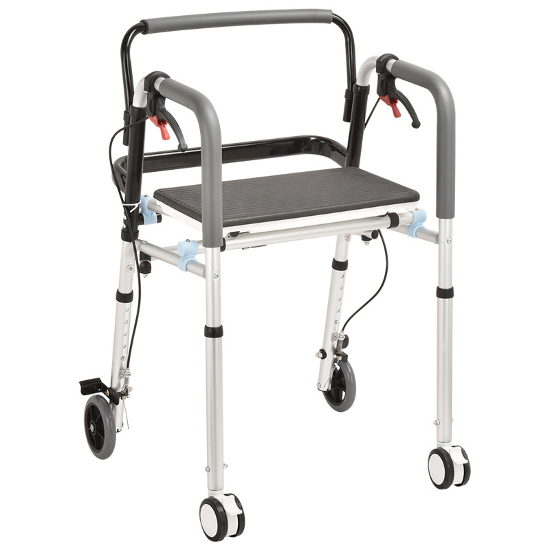 Walker Rollator 4 Walk Frame For Older Adult With Seat | Shopee Philippines
