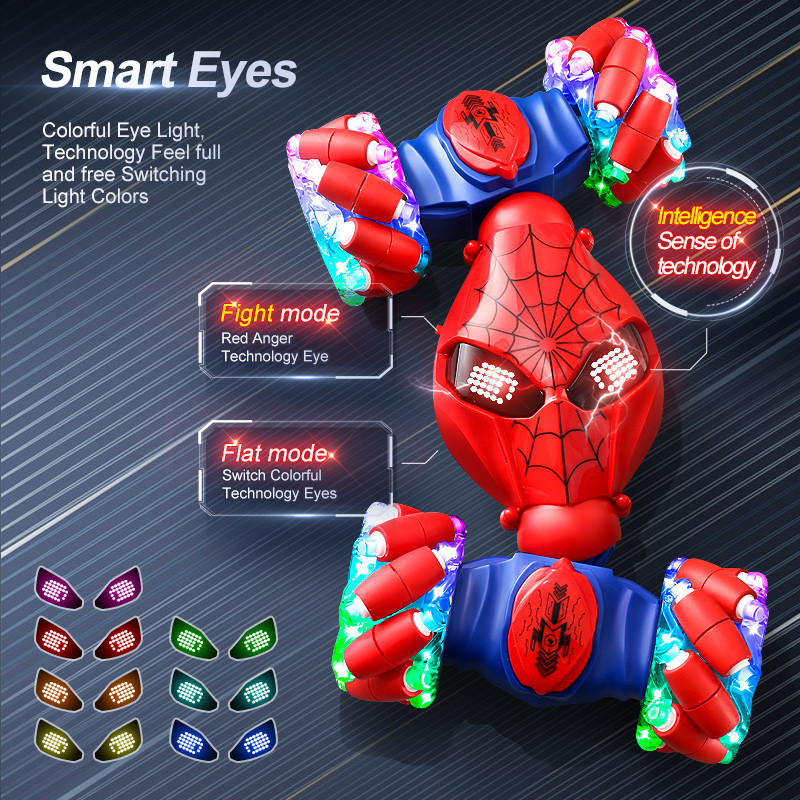 New Spider Man Gesture Control Twisted Car Boy Off road Toy 4WD ...