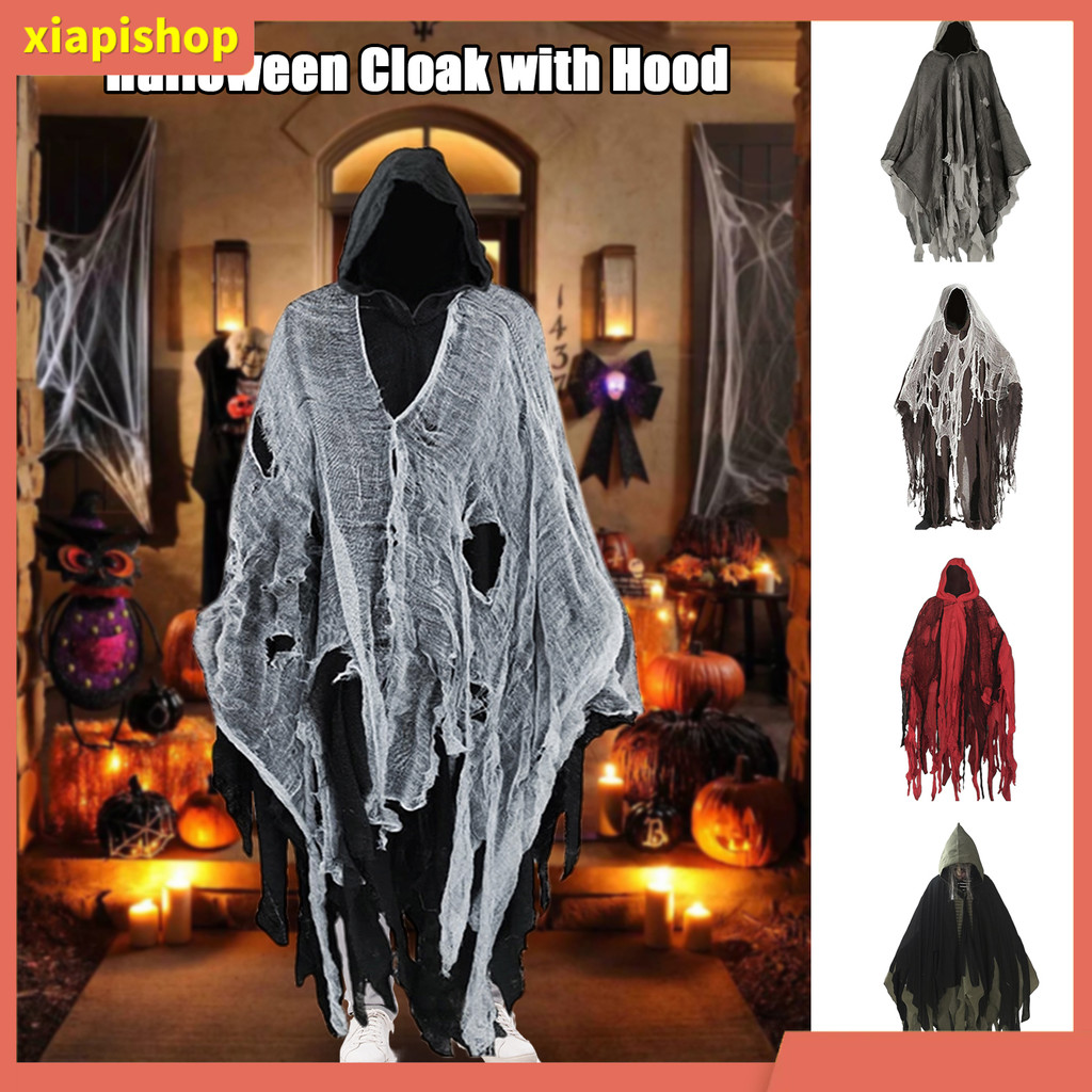 XPS Horror-themed Cloak Halloween Cloak with Hood Southeast Halloween ...