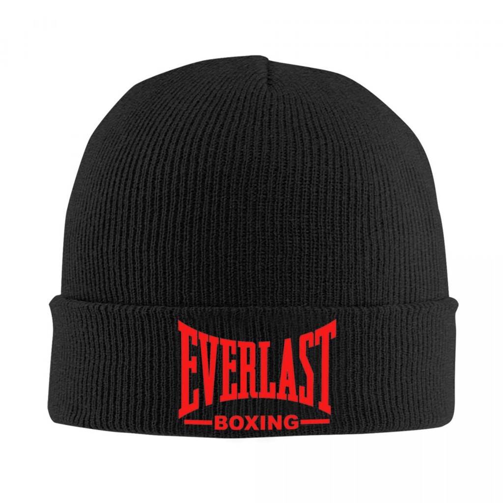 Everlasts Boxing Logo Knitted Hat for Women Men Beanies Autumn Winter ...