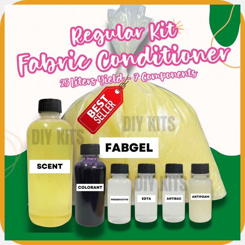 Diy>mR@Fabcon_V]fabric,AM&conditioner`P;kit`j&h`instruction | Shopee ...