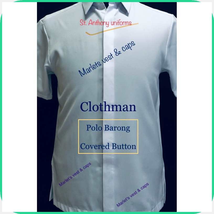 Polo%V#Barong@jq/Covered[sq'Button{C