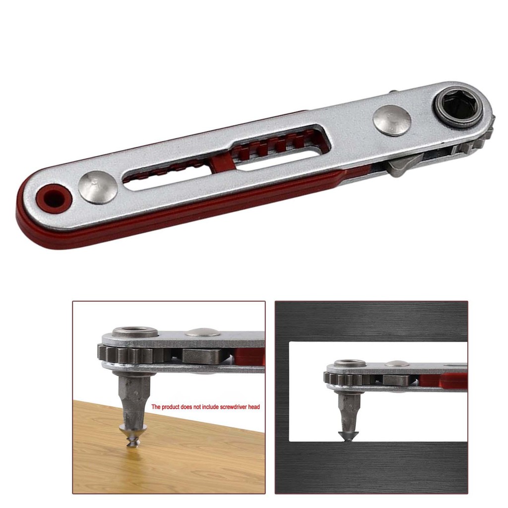 High torque Socket Hex Screwdriver Double Head 1/4 Low Profile Mini ...