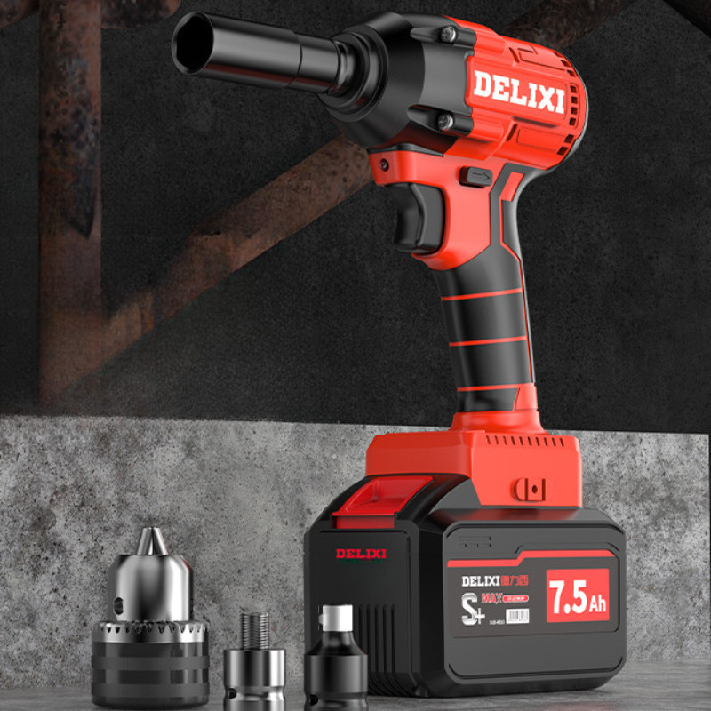 600N Brushless Electric Wrench High Torque Lithium Battery Impact ...