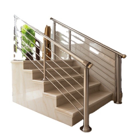 Wholesale Modern Balustrade Handrails Simple Design Stainless Steel Stair Railing | Shopee ...