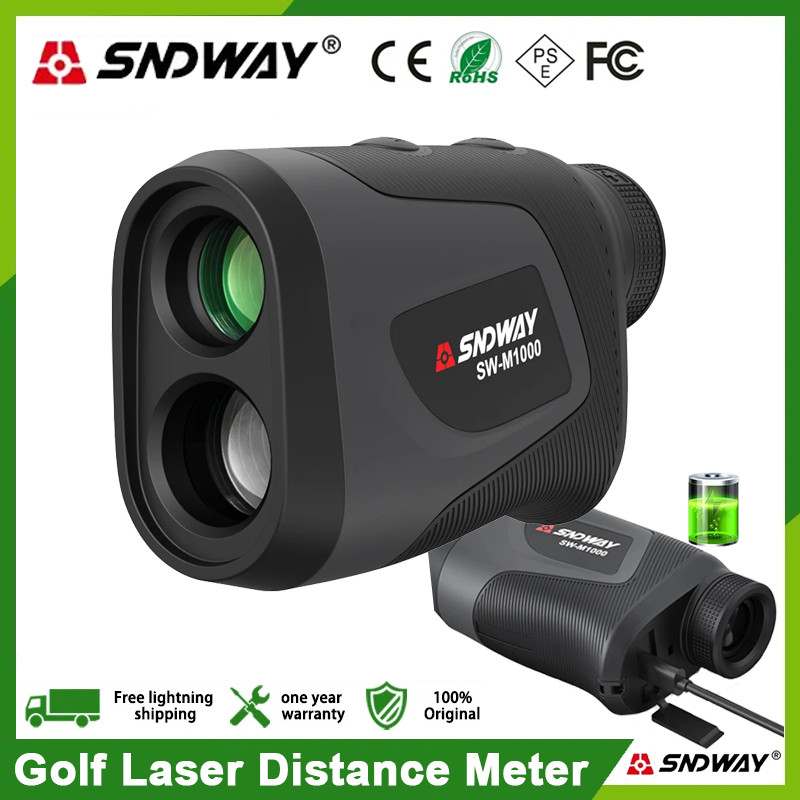 SNDWAY Golf Laser Distance Meter Range Finder for Hunting 500M 700M 1000M Laser Rangefinder ...