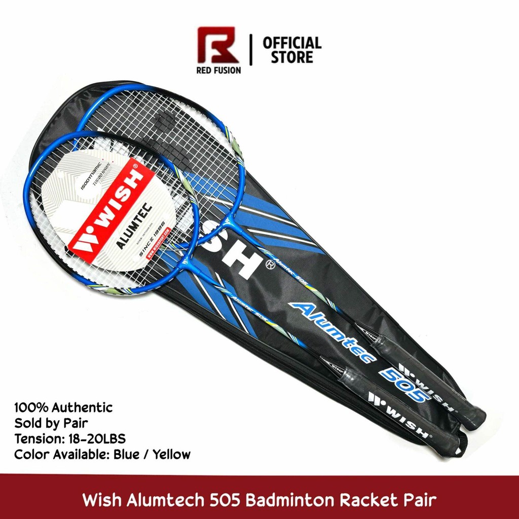 Wish Alumtech 505 Badminton Racket Pair | Shopee Philippines