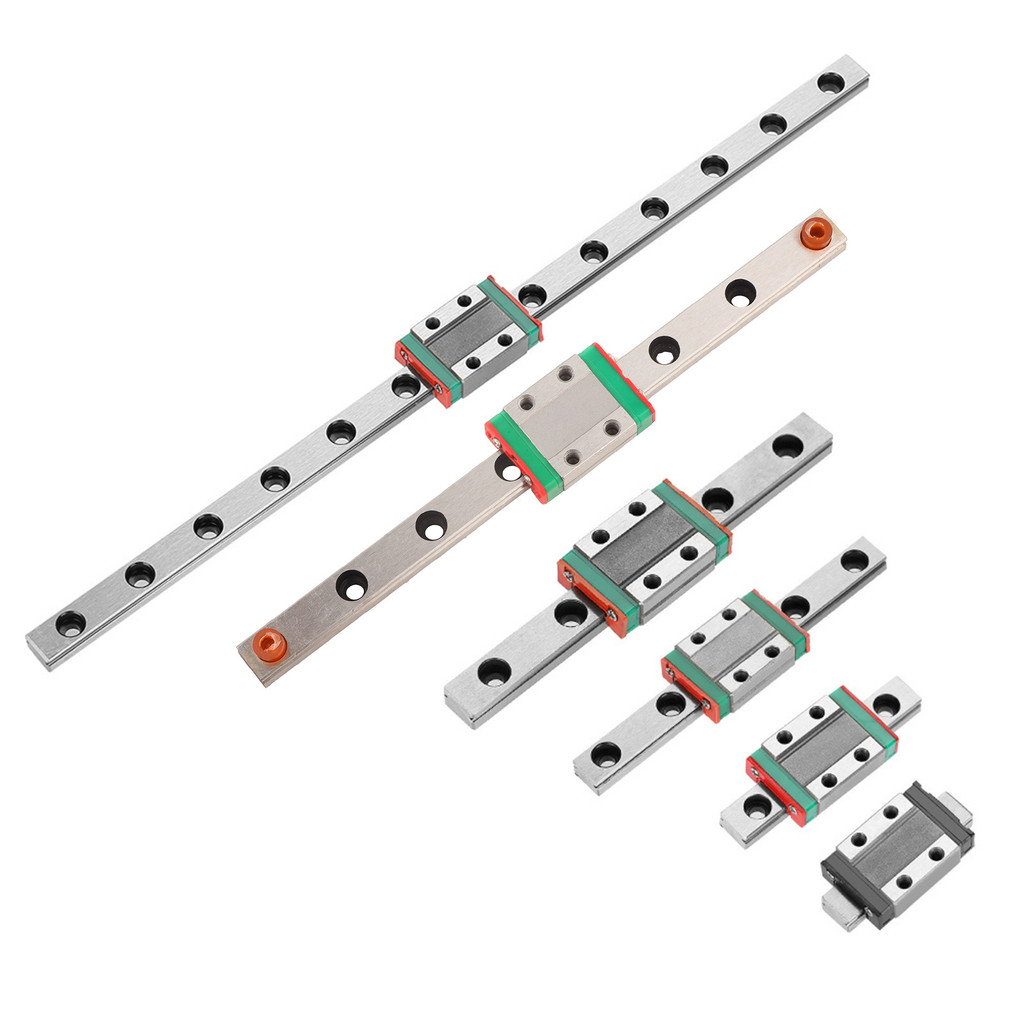 LML9B Miniature Linear Rail Rail 9mm Width Slide Block Linear Rail ...