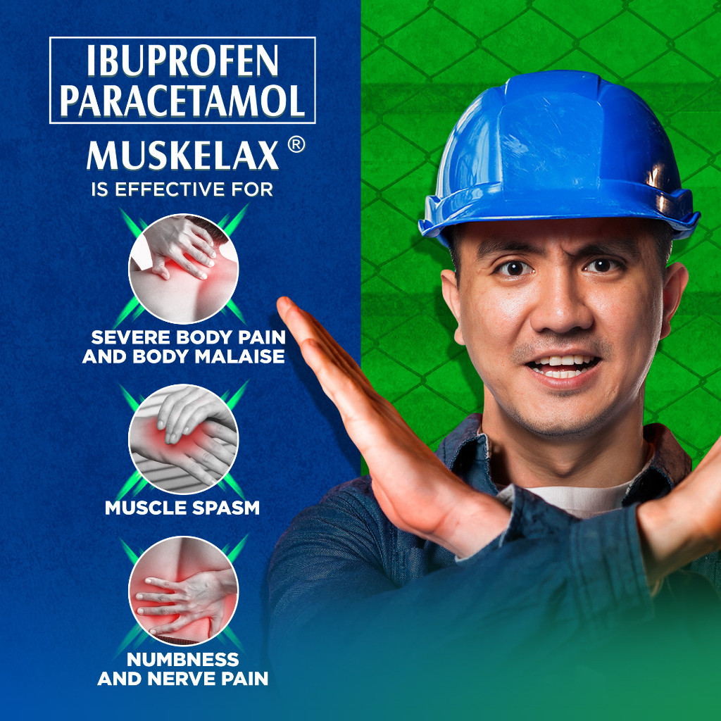 Unilab Muskelax Paracetamol 20 Tablets | Shopee Philippines