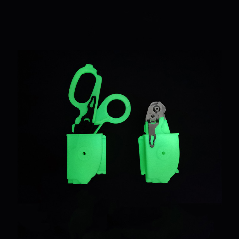 A Glow-in-the-dark Multi-function Scissors Stainless Steel Luminous ...