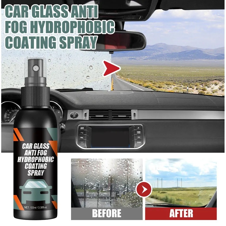 유Car Water Repellent Spray Anti Rain Coating For Car Glass Hydrophobic ...