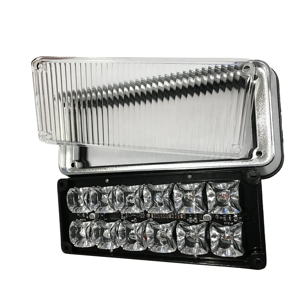 New 7x3 inches Rectangular LED Perimeter Light Vehicle Warning Lamp ...
