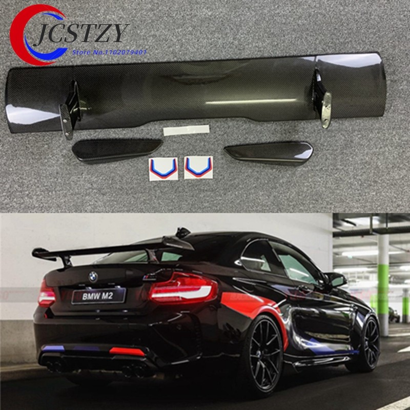 ☚For BMW M3 Spoiler E92 E46 MP Style 100% Carbon Fiber Universal Rear ...