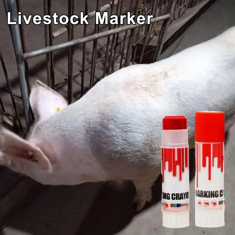 Livestock Marker Crayon Cale Pig Farm Animals Identify Pen Safe High ...