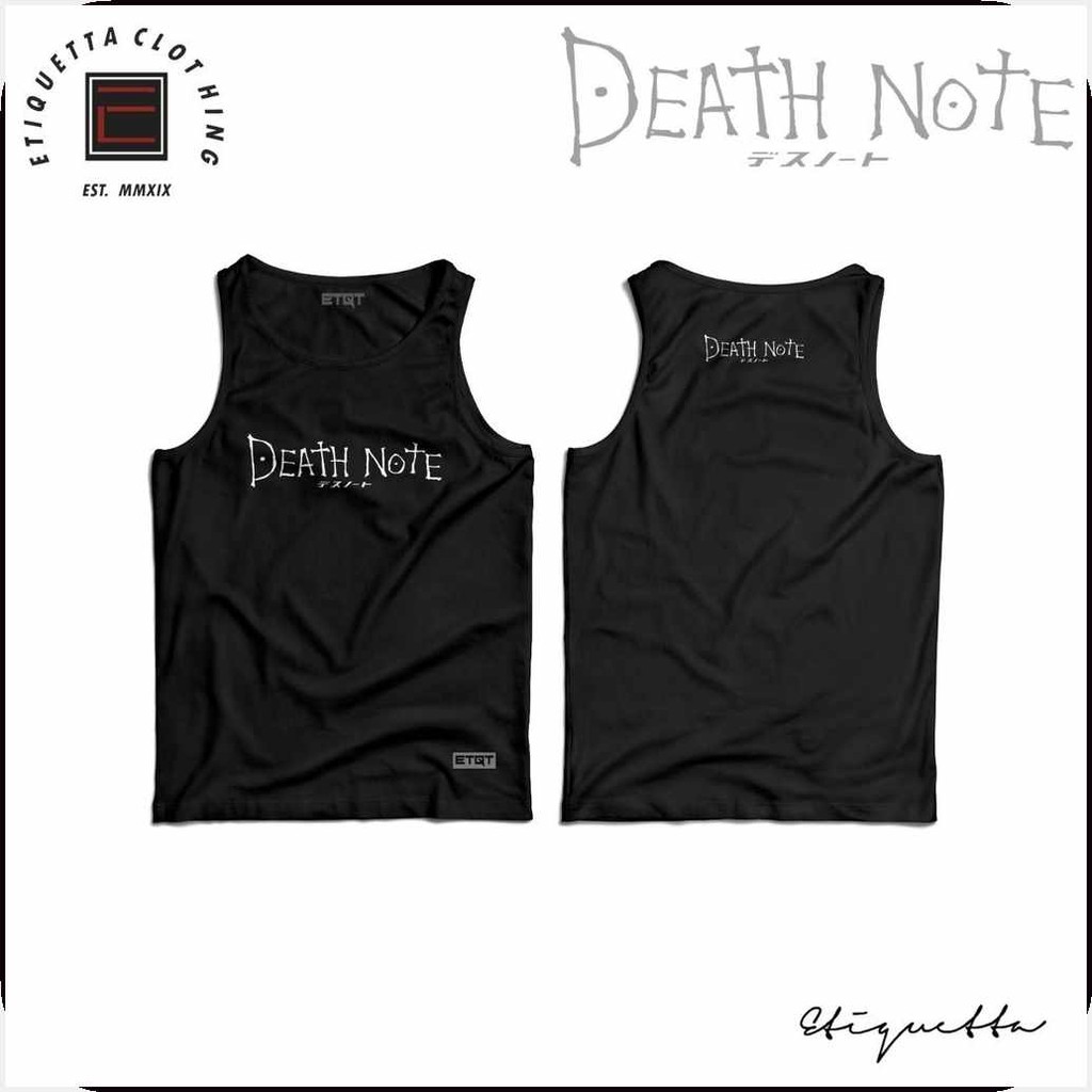 Etiquetta*p^Co.+W&-;gE`Unisex;ge`-;X`:o_Anime:J_Tank:V_Top - Death Note ...