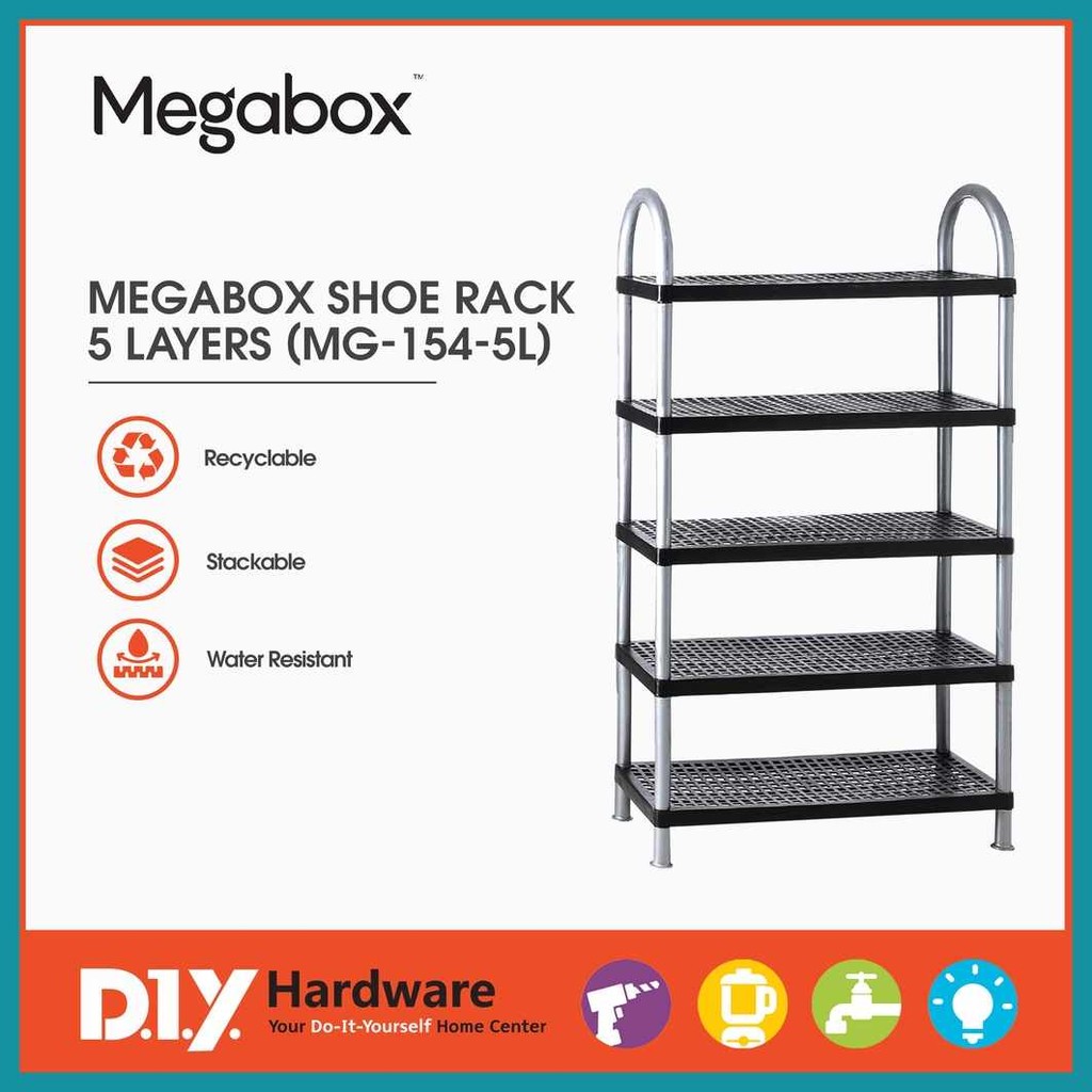 Megabox^fR(ShoeNU_Rack~s?5*a?Layers*G?(Mg-154-5L)*v?Shoe*d?Rack*F ...