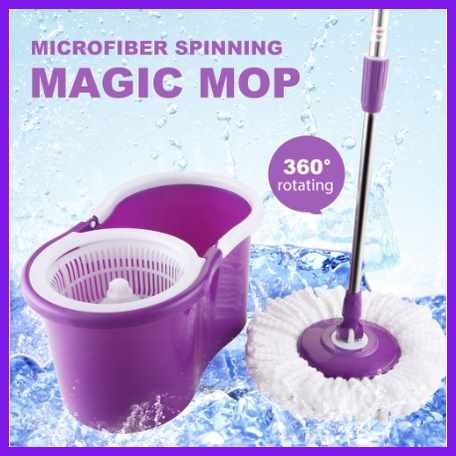Microfiber_v?360~UW*Spin q+S+D+J+ZZ+RJ+Map Bunket Floor Cleaning (Magic ...