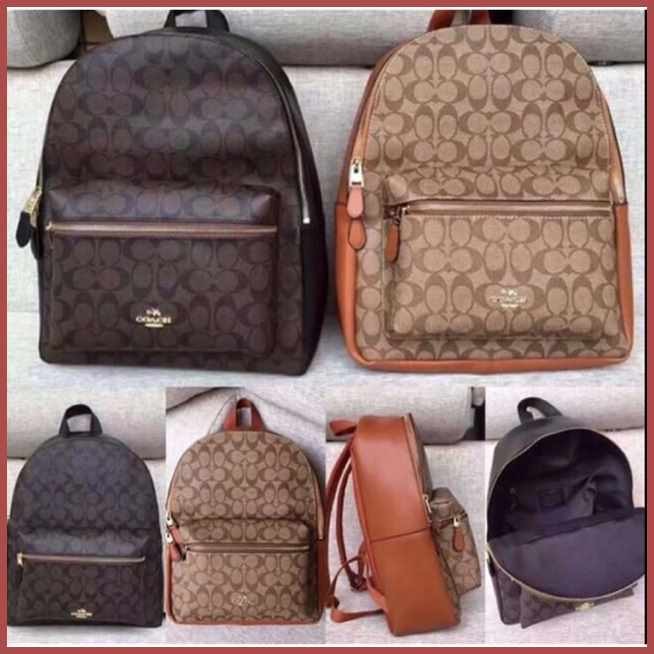 ROSEGEN{R_CCO@CHcC%BACKPACK+C@u@ADJUSTABLE+C@STRAP+t@(LEATHER) | Shopee ...