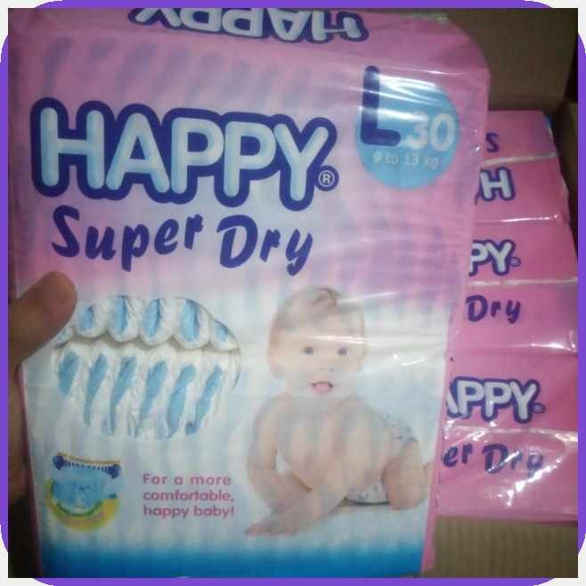 Happy{L:Super=f(Dry(p=Diapers(F=Tape(R=(large) | Shopee Philippines